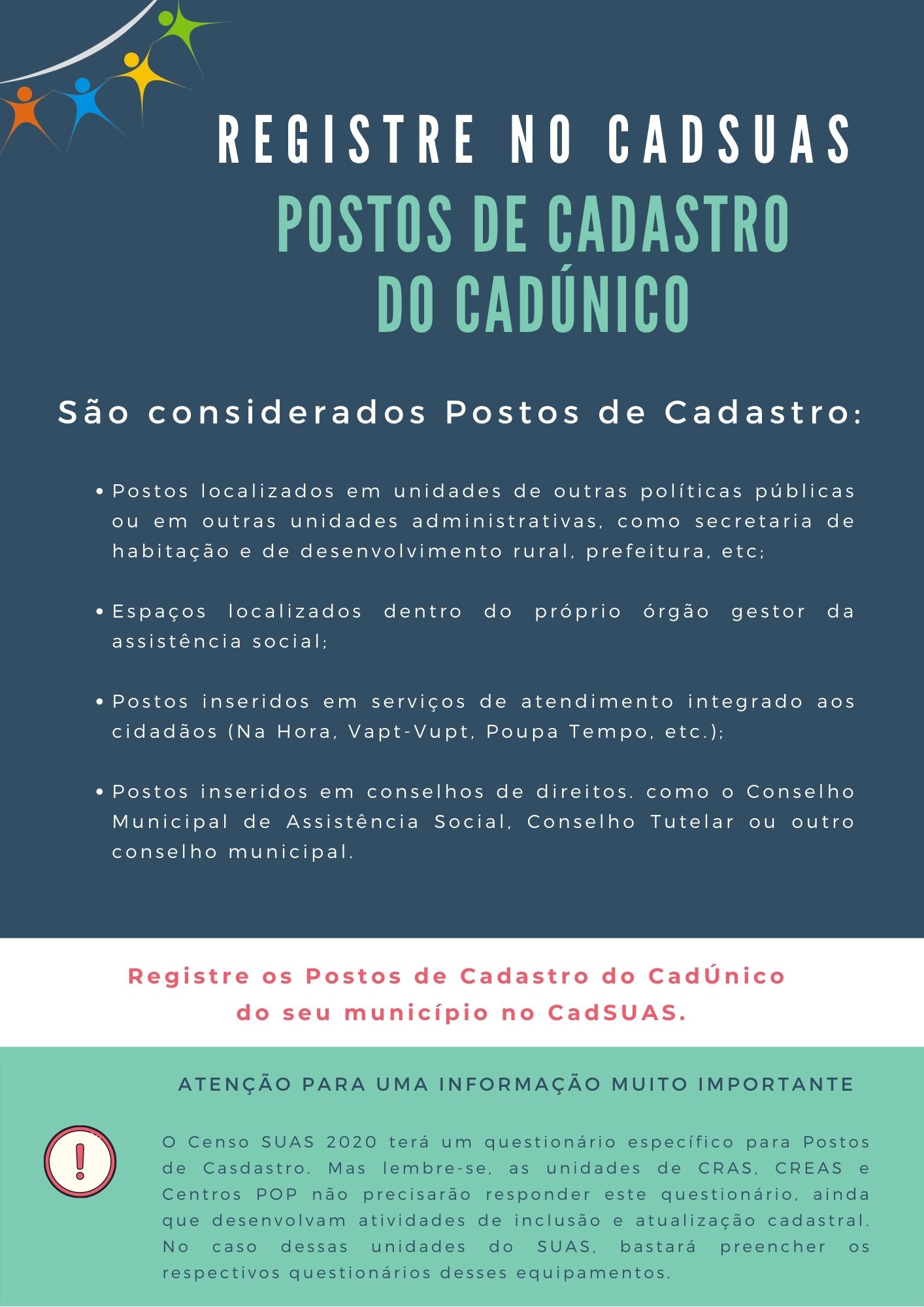 Postos de Cadastro do Cadastro Único no sistema do CadSUAS – Blog Rede SUAS